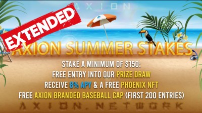 Axion - Earn bitcoin dividends and a minimum 8% APY